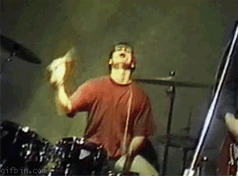 Drummer Falling | Best Funny Gifs Updated Daily