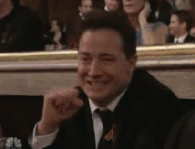 Brendan Fraser Magic Clap | Best Funny Gifs Updated Daily