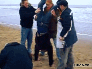 Beach Handstand Fail | Best Funny Gifs Updated Daily