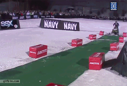 Snowmobile Front Flip | Best Funny Gifs Updated Daily