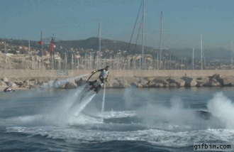 Flyboard Demonstration | Best Funny Gifs Updated Daily