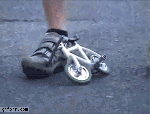Riding Tiny Bike | Best Funny Gifs Updated Daily