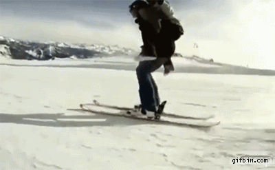 Passenger Ski Jump | Best Funny Gifs Updated Daily