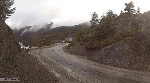 Dangerous Rally Drifting | Best Funny Gifs Updated Daily
