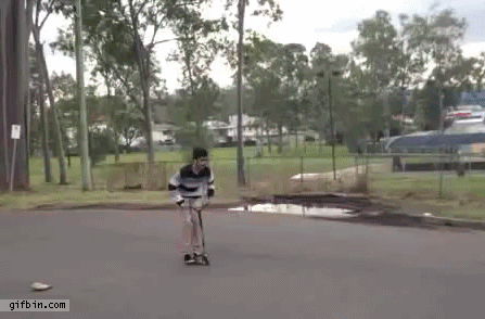 Scooter Front Flip (Kyall Dawson) | Best Funny Gifs Updated Daily