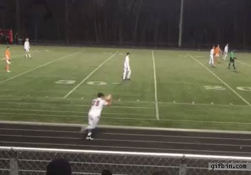 Front Flip Throw-in Goal (McKinney Boyd) | Best Funny Gifs Updated Daily