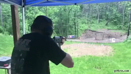 Shooting AK-47 in the rain - Full screen | Best Funny Gifs And Animated ...