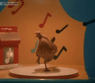 Dancing Chicken | Best Funny Gifs Updated Daily