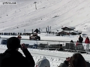 Mini Cooper SUV Winter Back Flip (Guerlain Chicherit) | Best Funny Gifs ...