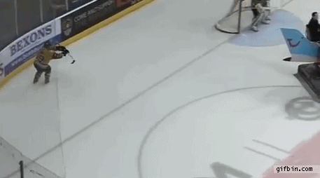 Water Skiing Behind Zamboni | Best Funny Gifs Updated Daily