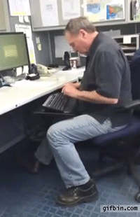 How Old People Type On The Computer Keyboard | Best Funny Gifs Updated ...