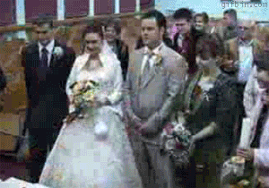 Bride's Reaction At Wedding | Best Funny Gifs Updated Daily