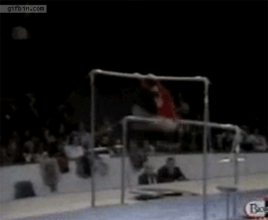 Gymnast Collapses Uneven Bars (Ludmilla Tourischeva, 1975) | Best Funny ...