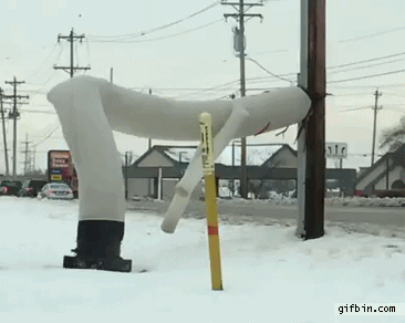 Twerking Airdancer | Best Funny Gifs Updated Daily