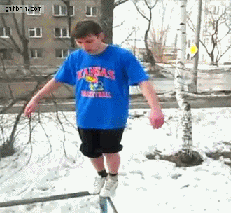 Double Backflip Fail | Best Funny Gifs Updated Daily