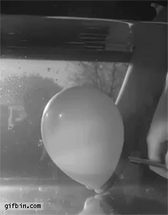 Slo-mo Balloon Popping Under Water | Best Funny Gifs Updated Daily