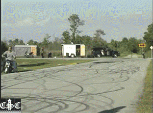 Bad Ass Biker Shoots His Gun | Best Funny Gifs Updated Daily