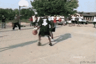 Funny Basketball Trick | Best Funny Gifs Updated Daily