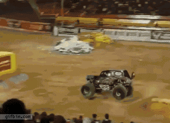 Monster Truck Backflip | Best Funny Gifs Updated Daily