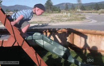 Kid Slide Fail | Best Funny Gifs Updated Daily