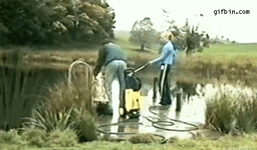 Spraying Fail | Best Funny Gifs Updated Daily