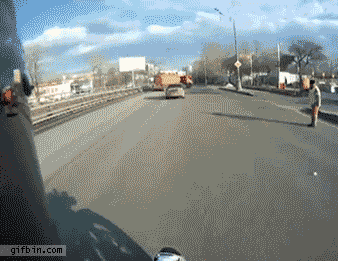 Biker Falls Off Bike POV | Best Funny Gifs Updated Daily