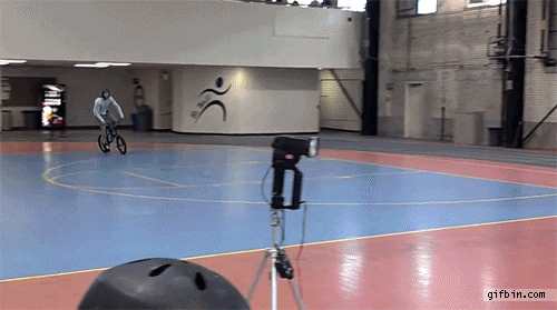 BMX Rider Jumps Over 2 People | Best Funny Gifs Updated Daily