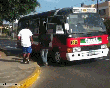 Bus Prank Fail | Best Funny Gifs Updated Daily