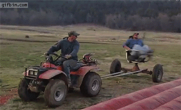 Redneck Chair Spinner Thrill Ride | Best Funny Gifs Updated Daily