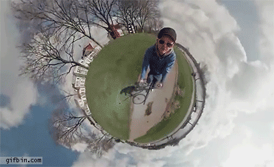 360 GoPro Bike Ride | Best Funny Gifs Updated Daily
