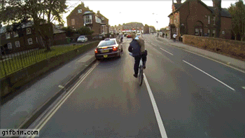 Changing Clothes On Bike Fail | Best Funny Gifs Updated Daily