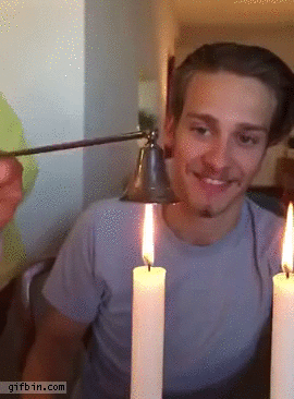 Lighting Candle By Smoke | Best Funny Gifs Updated Daily