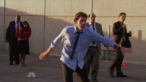 The Office - Jim Ducks While Playing Soccer | Best Funny Gifs Updated Daily