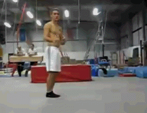 Reverse Ball Backflip | Best Funny Gifs Updated Daily