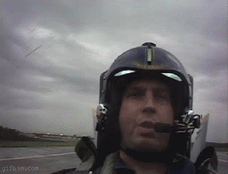 Jet Pilot Taking Off | Best Funny Gifs Updated Daily