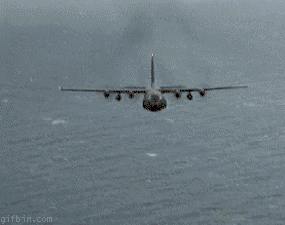 Airplane Deploying Angel Decoy | Best Funny Gifs Updated Daily