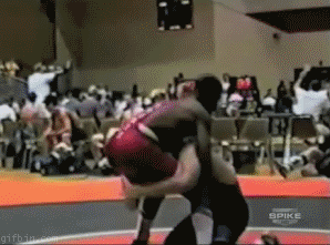 Wrestling Drop On The Head | Best Funny Gifs Updated Daily