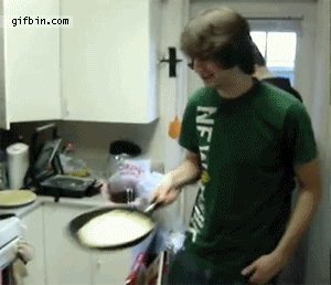 Flipping A Crepe Fail | Best Funny Gifs Updated Daily