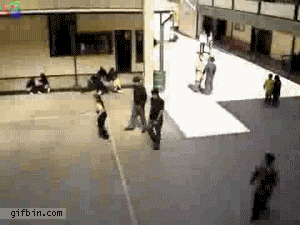 Surprise Attack In Prison | Best Funny Gifs Updated Daily