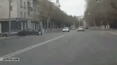 Pedestrian Road Rage | Best Funny Gifs Updated Daily