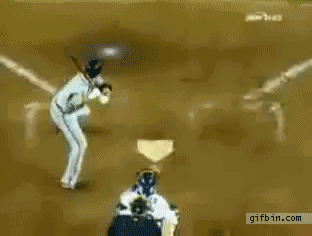 Standing Baseball Bat | Best Funny Gifs Updated Daily