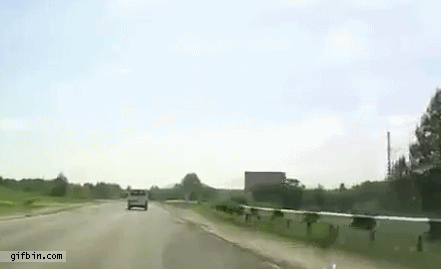 Flying Car Accident Dashcam Footage | Best Funny Gifs Updated Daily
