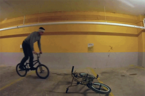 Tim Knoll Exchanging Bikes | Best Funny Gifs Updated Daily
