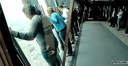 Moving Panorama Window On Tall Building | Best Funny Gifs Updated Daily