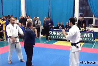 3-second Karate Match | Best Funny Gifs Updated Daily