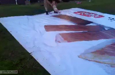 Baby On Slip 'n Slide | Best Funny Gifs Updated Daily