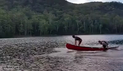 Boating Without Paddles | Best Funny Gifs Updated Daily