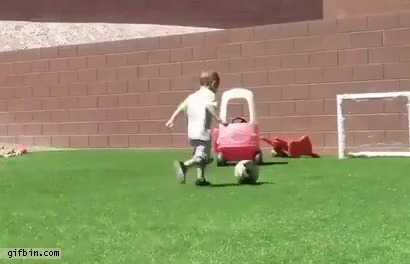 Kid Goal Celebration Fail | Best Funny Gifs Updated Daily