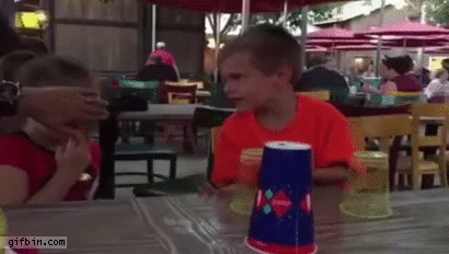 Little Girl Guesses Brother's Shell Game | Best Funny Gifs Updated Daily