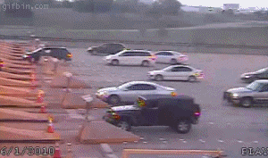 Drunk Driver Takes Off At The Airport | Best Funny Gifs Updated Daily